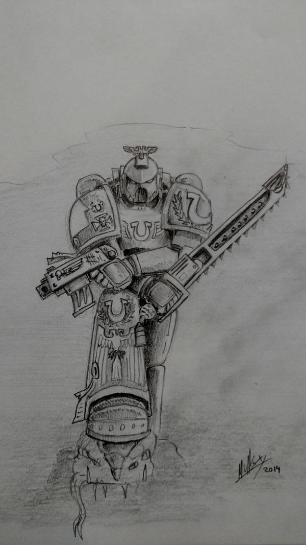 Ultramarine Champion by XxPARTISANxX on DeviantArt Ultramarine Champion by XxPARTISANxX on DeviantArt