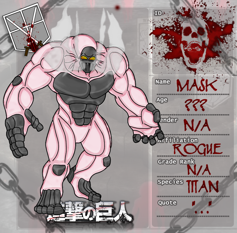Shingeki No Kyojin OC Mask Titan By KnightOfTheTempest On DeviantArt shingeki-no-kyojin-oc-mask-titan-by-knightofthetempest-on-deviantart