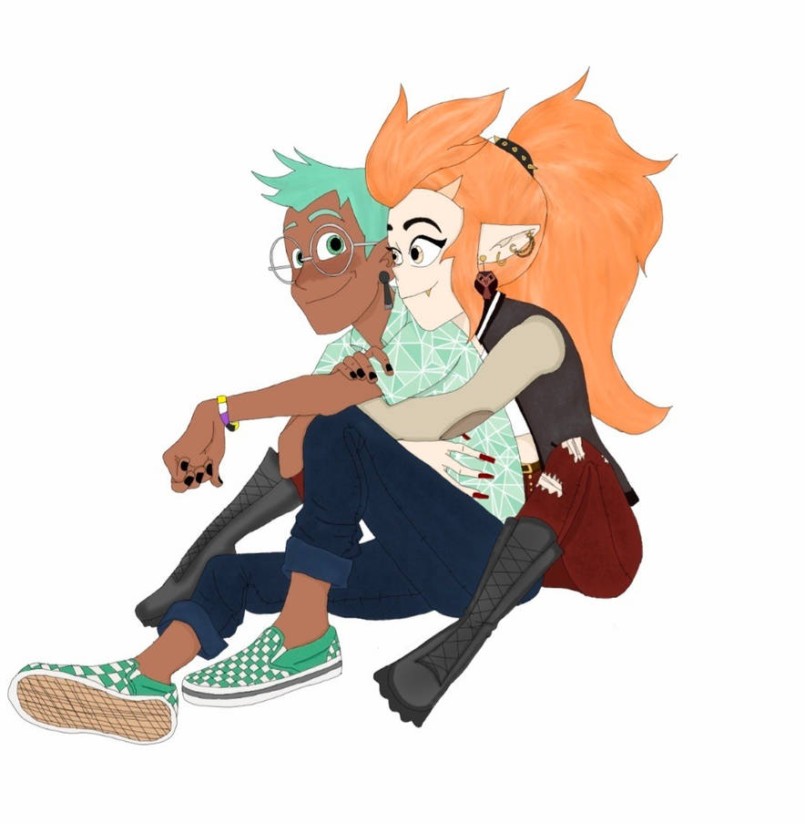 Eda X Raine By Residentemo96 On Deviantart