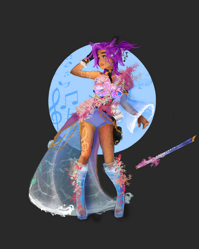 Lumi Character Design Genshin Impact Commission By Clownlilith On Deviantart