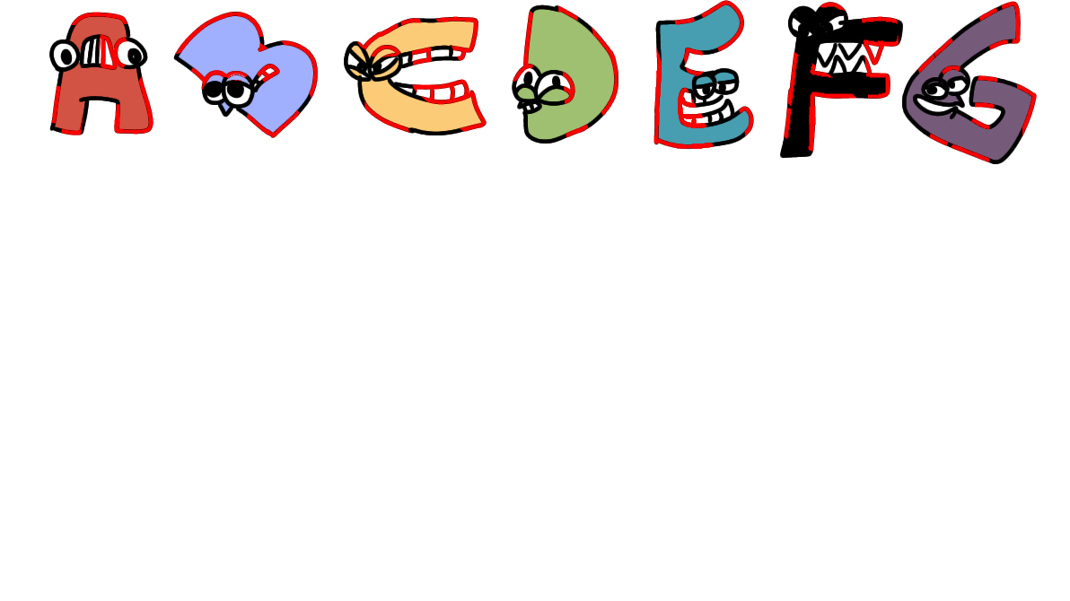 Drawing Alphabet Lore Part1 By Cookievietnam On Deviantart