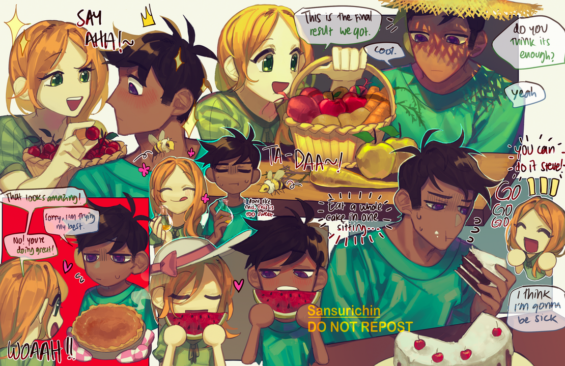 Minecraft A Balanced Diet 1 5 By Sansurichin On Deviantart