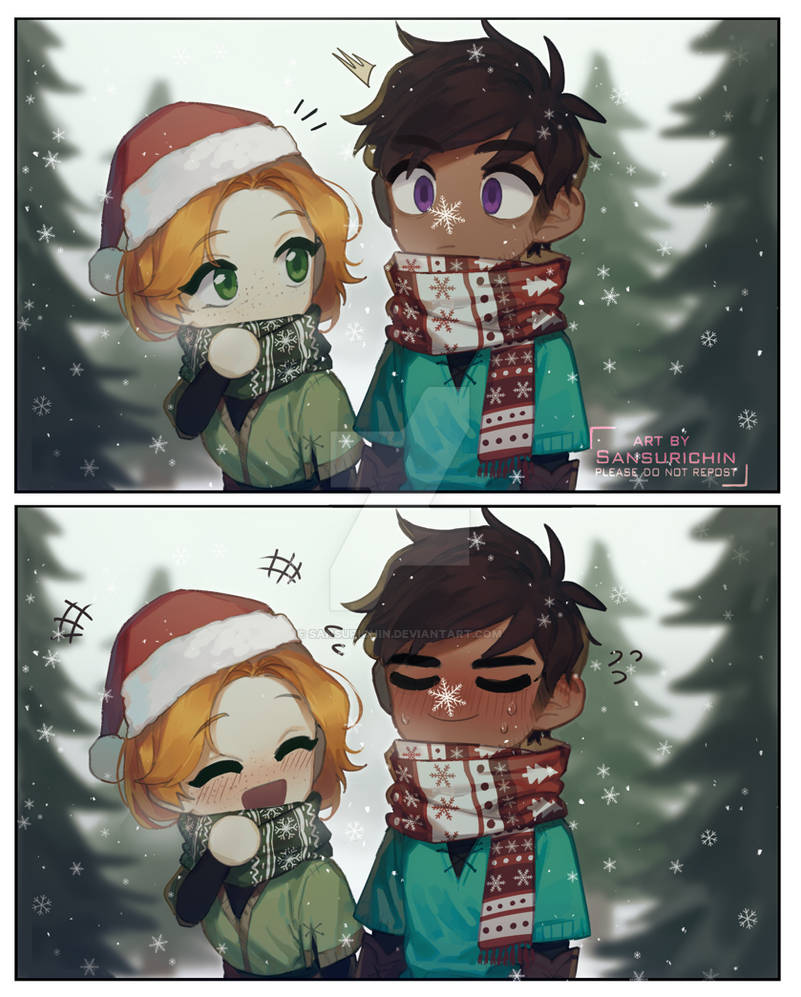 Minecraft Holidays 2 3 By Sansurichin On Deviantart