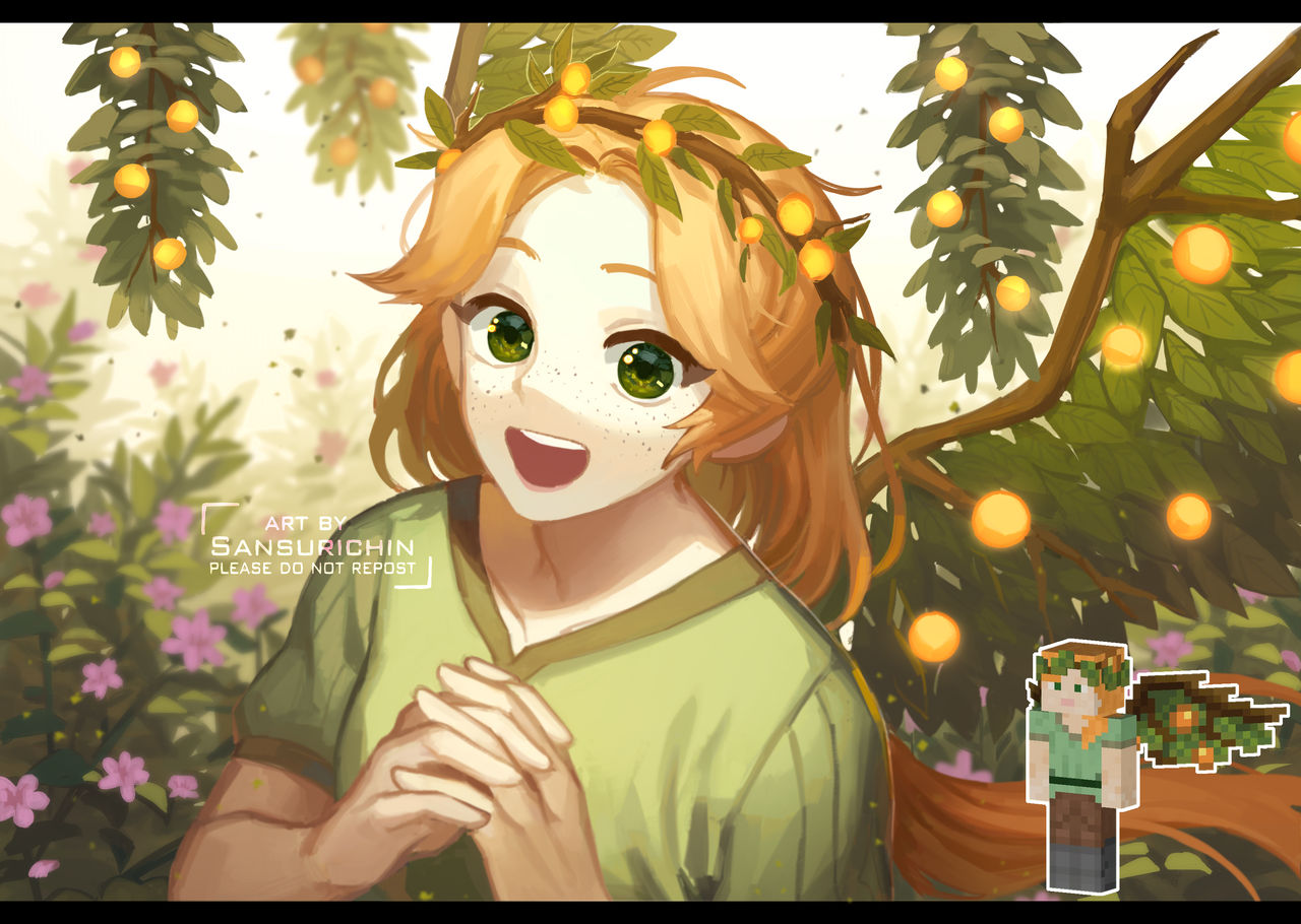 Minecraft Alex By Sansurichin On Deviantart