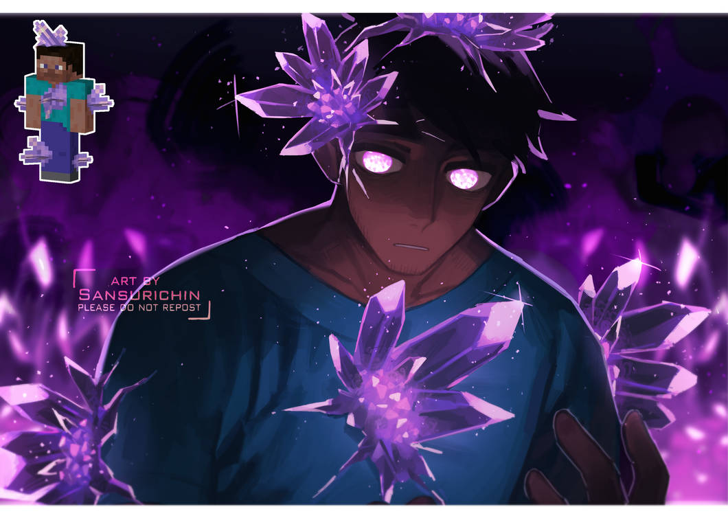Minecraft Steve By Sansurichin On Deviantart