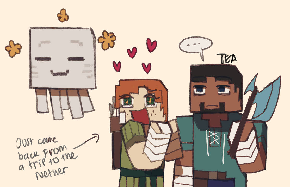 Minecraft Happy Ghast By Teachiisan On Deviantart