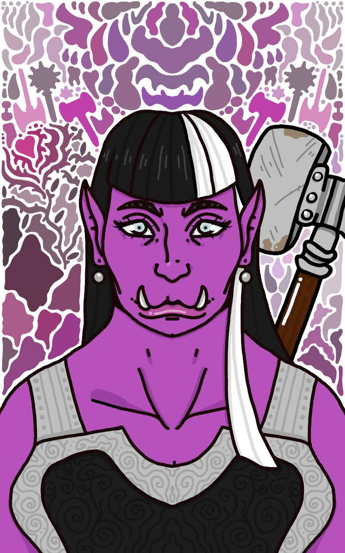 Orc Barbarian By Hydnromero On Deviantart