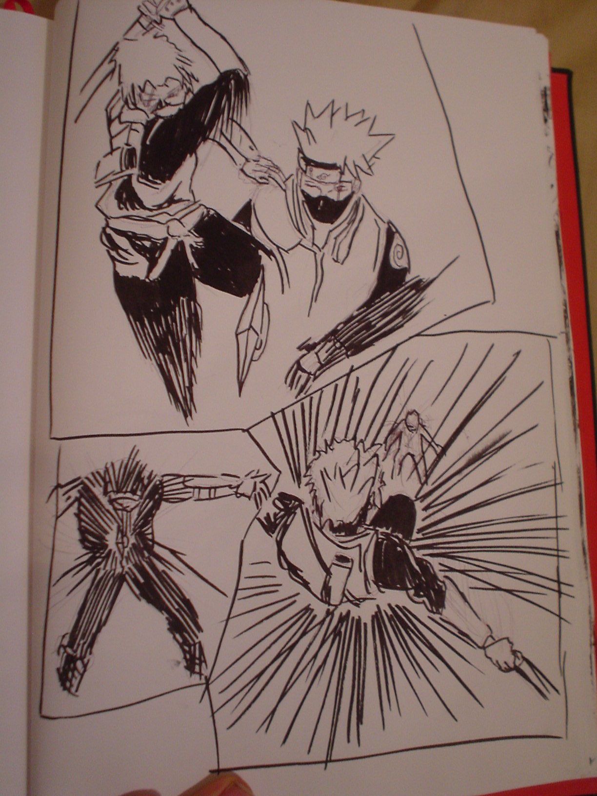 Rikimaru and Kakashi by Sekiha-Tenkyoken on DeviantArt