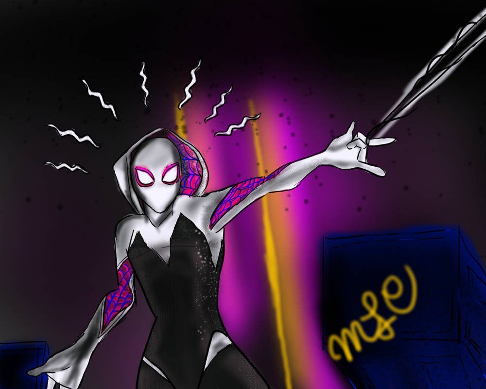 Spider Gwen Fan Art By Minalanec On Deviantart