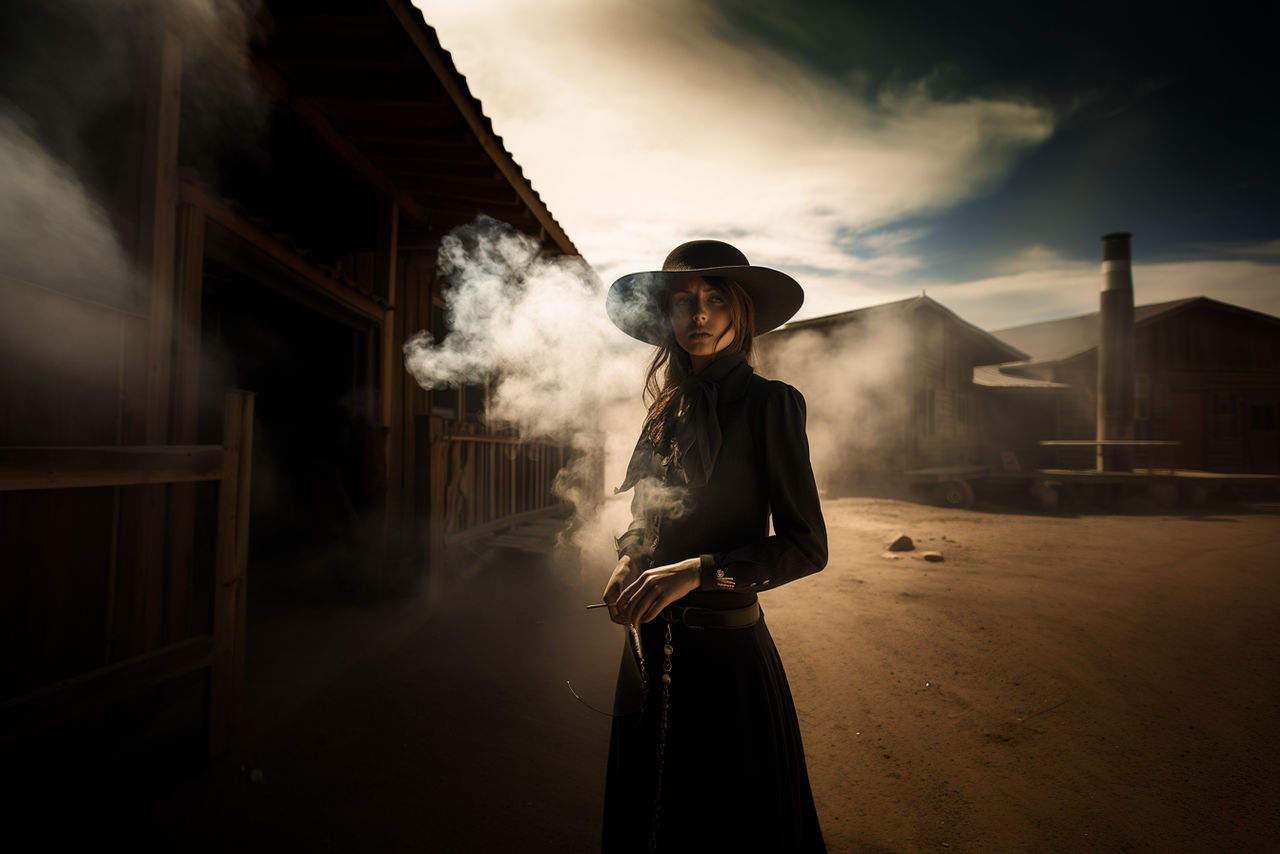 Goth Cowgirl By Photographybyai On Deviantart