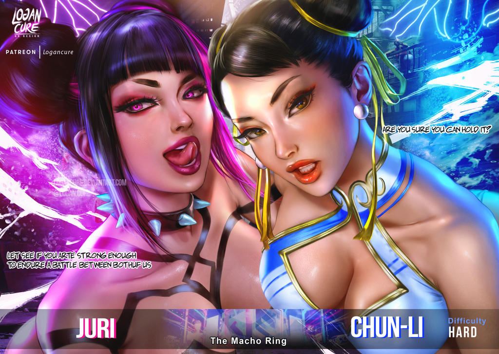 Chun-Li vs Juri by logancure on DeviantArt Chun-Li vs Juri by logancure on DeviantArt