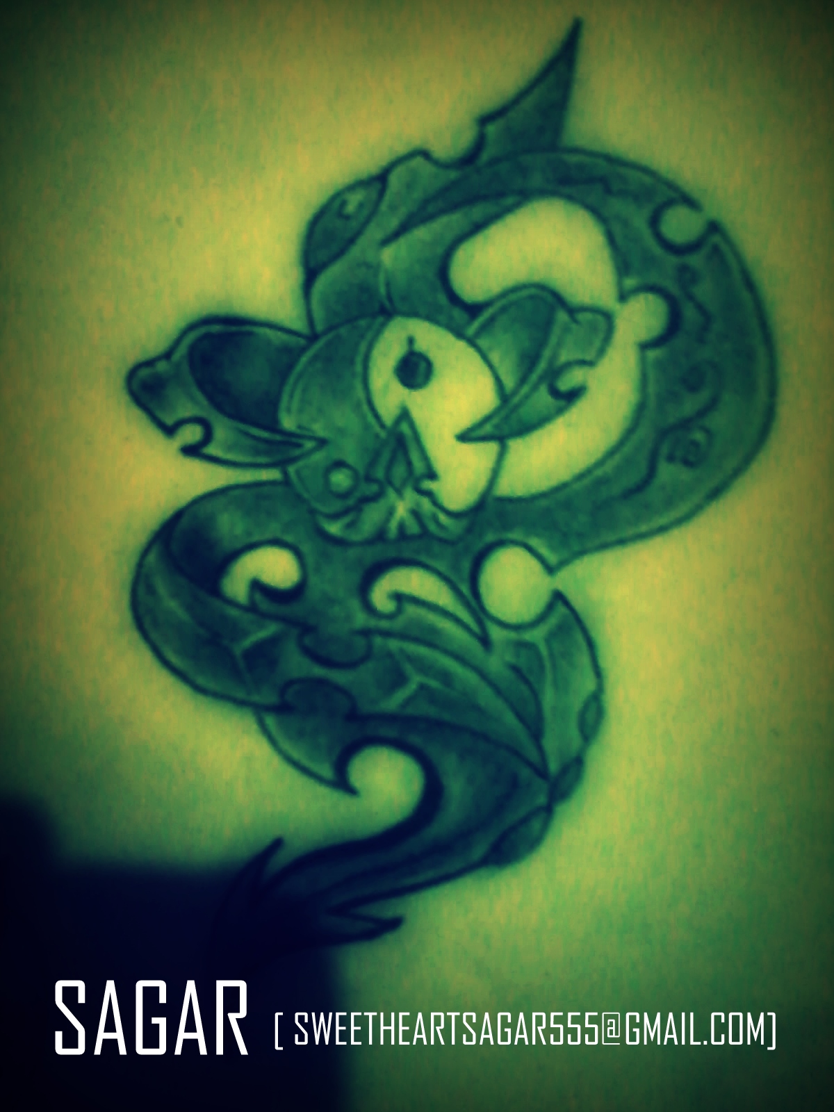 Chinese Yin Yang Tattoo By Sagar555 On Deviantart