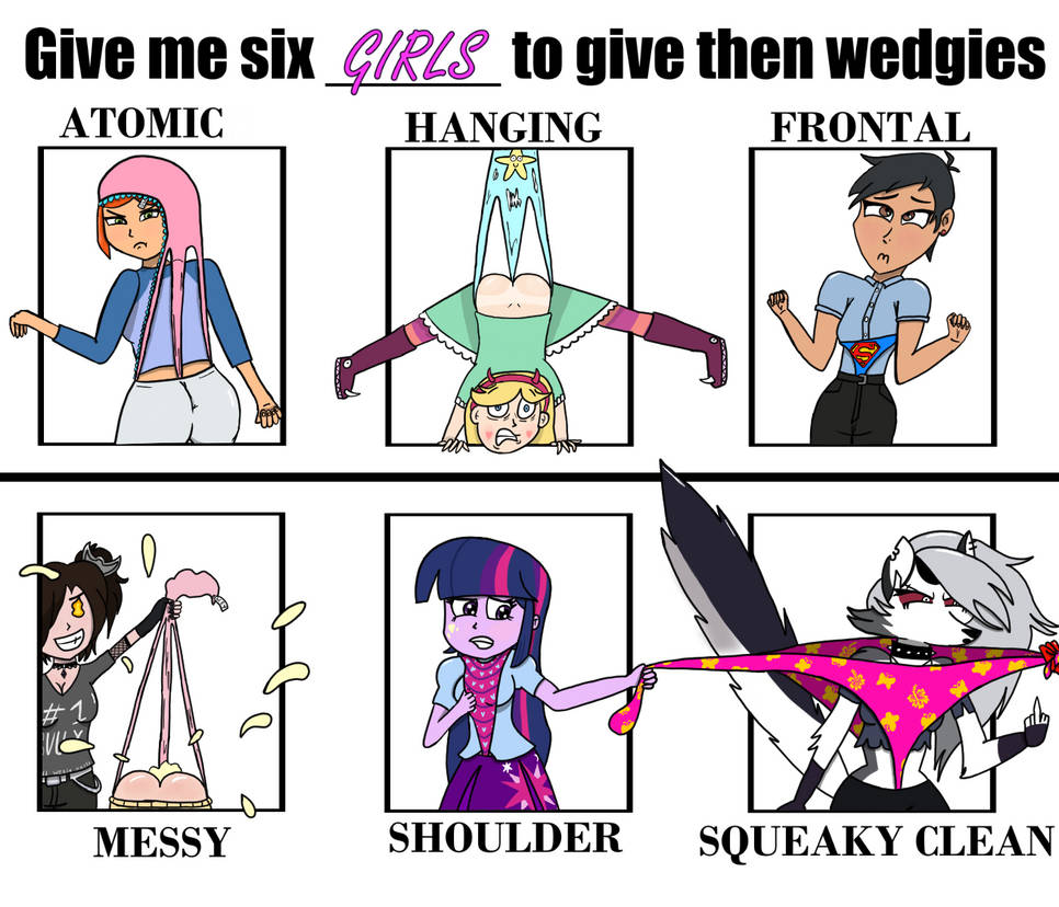 6 Dorks And Their Wedgies Challenge By Minerack32 On Deviantart