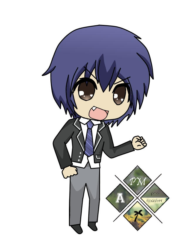 Shido Itsuka Chibi By Pmglory On Deviantart
