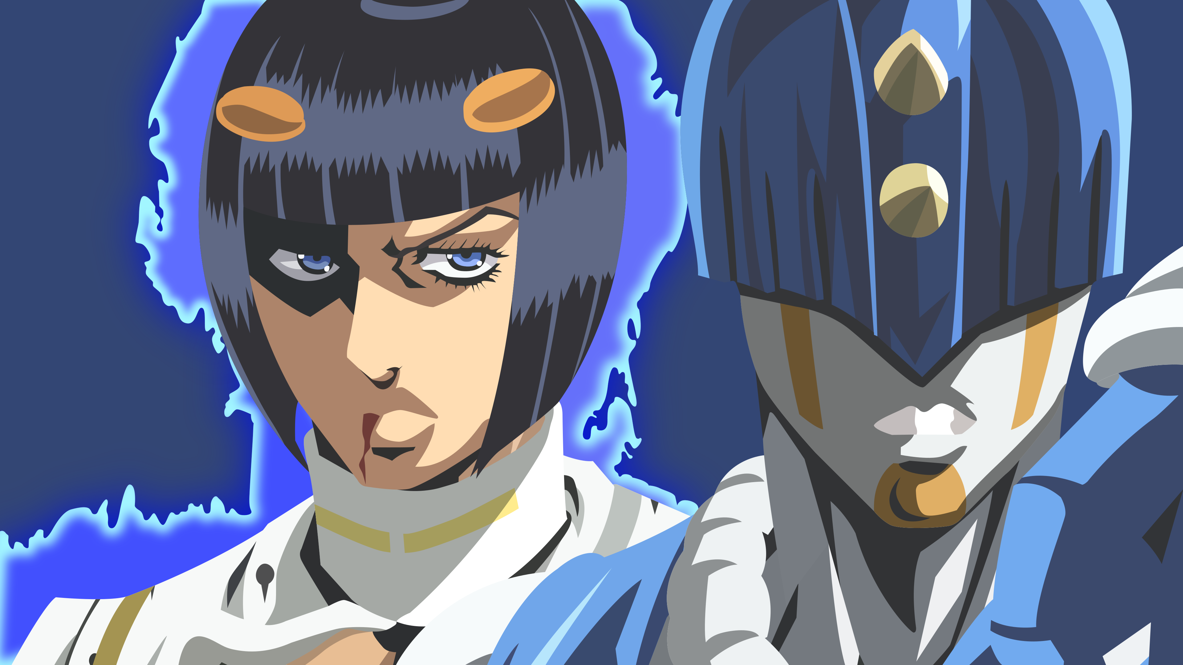 Bucciarati And Sticky Fingers Wallpaper By Quasarbright On Deviantart