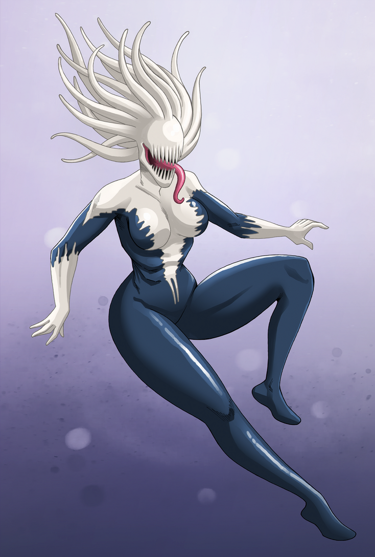 Black Cat Symbiote Spider Man Web Of Shadows By Nikoalecsovich On