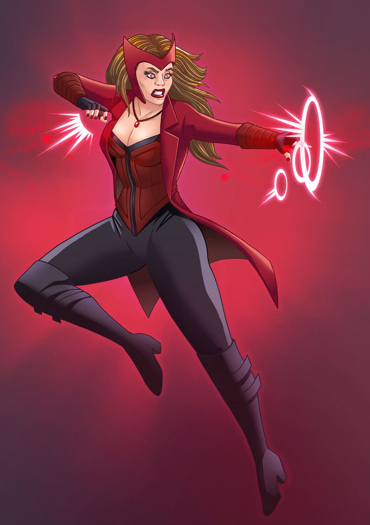 Scarlet Witch alternative version by NikoAlecsovich on DeviantArt Scarlet Witch alternative version by NikoAlecsovich on DeviantArt
