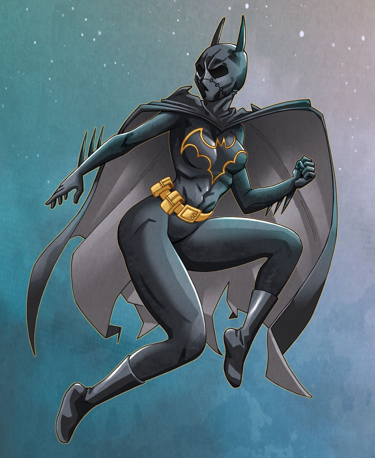 Cassandra Cain Batgirl By Nikoalecsovich On Deviantart