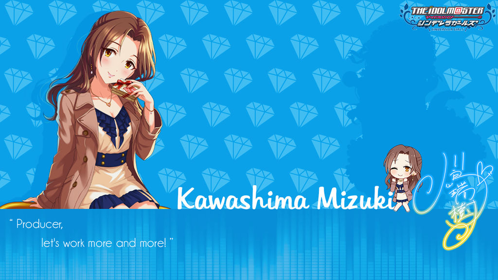 Idolmaster Cinderella Girls Kawashima Mizuki By Vjtief On Deviantart