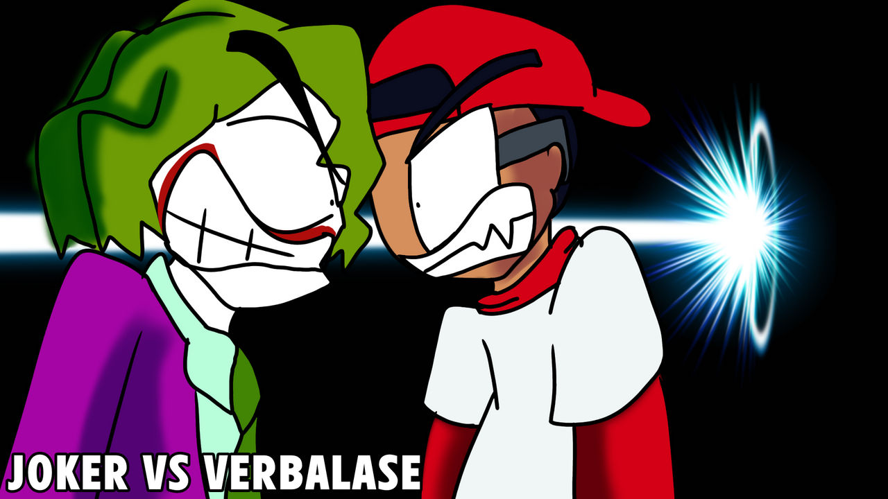 Joker Vs Verbalase Cartoon Beatbox Battles Fanart By Cherristamps On