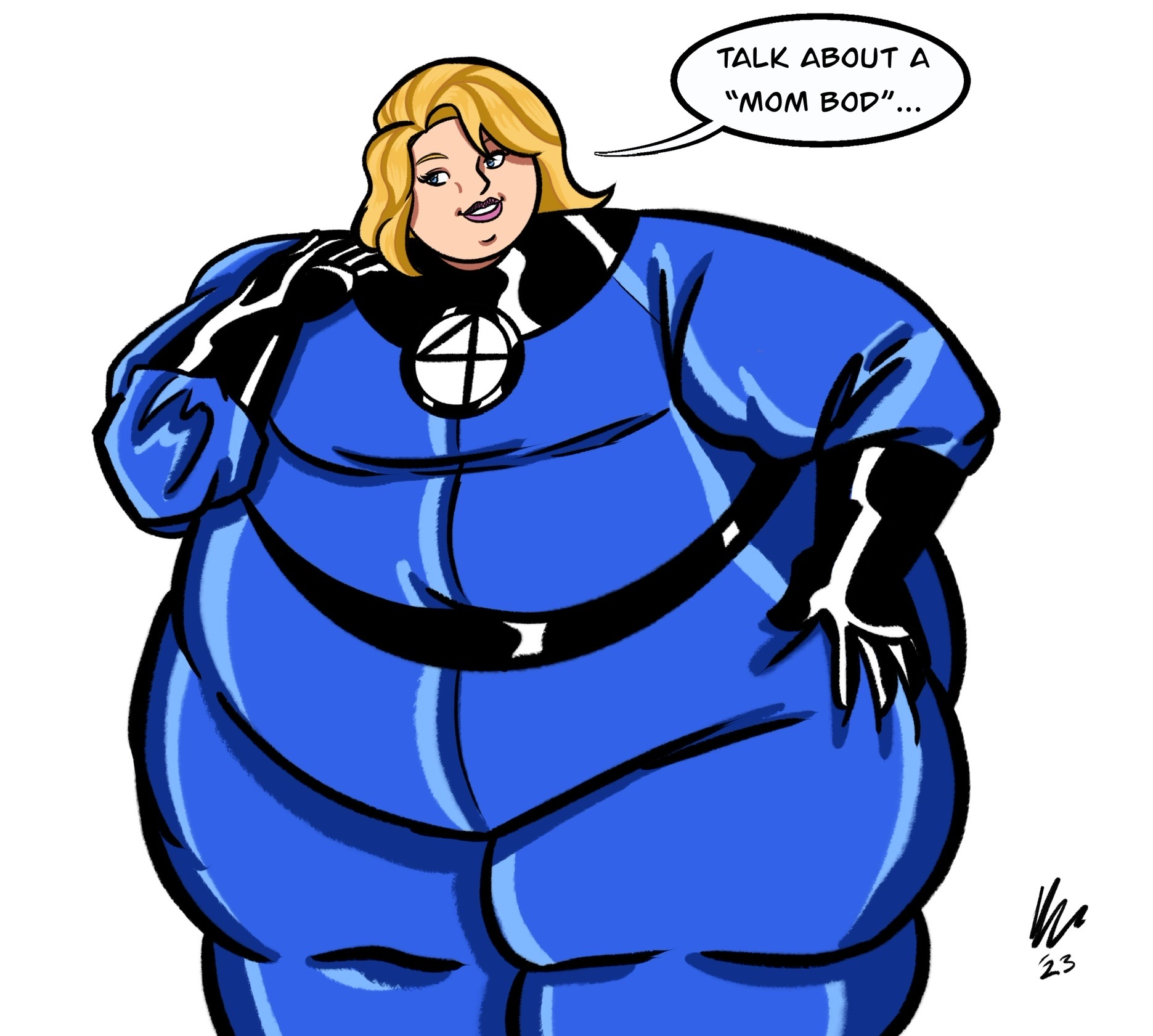 Super Sized Sue Storm By Plus Spider On Deviantart