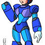Mega Man X Colored by NightmareSaber on DeviantArt