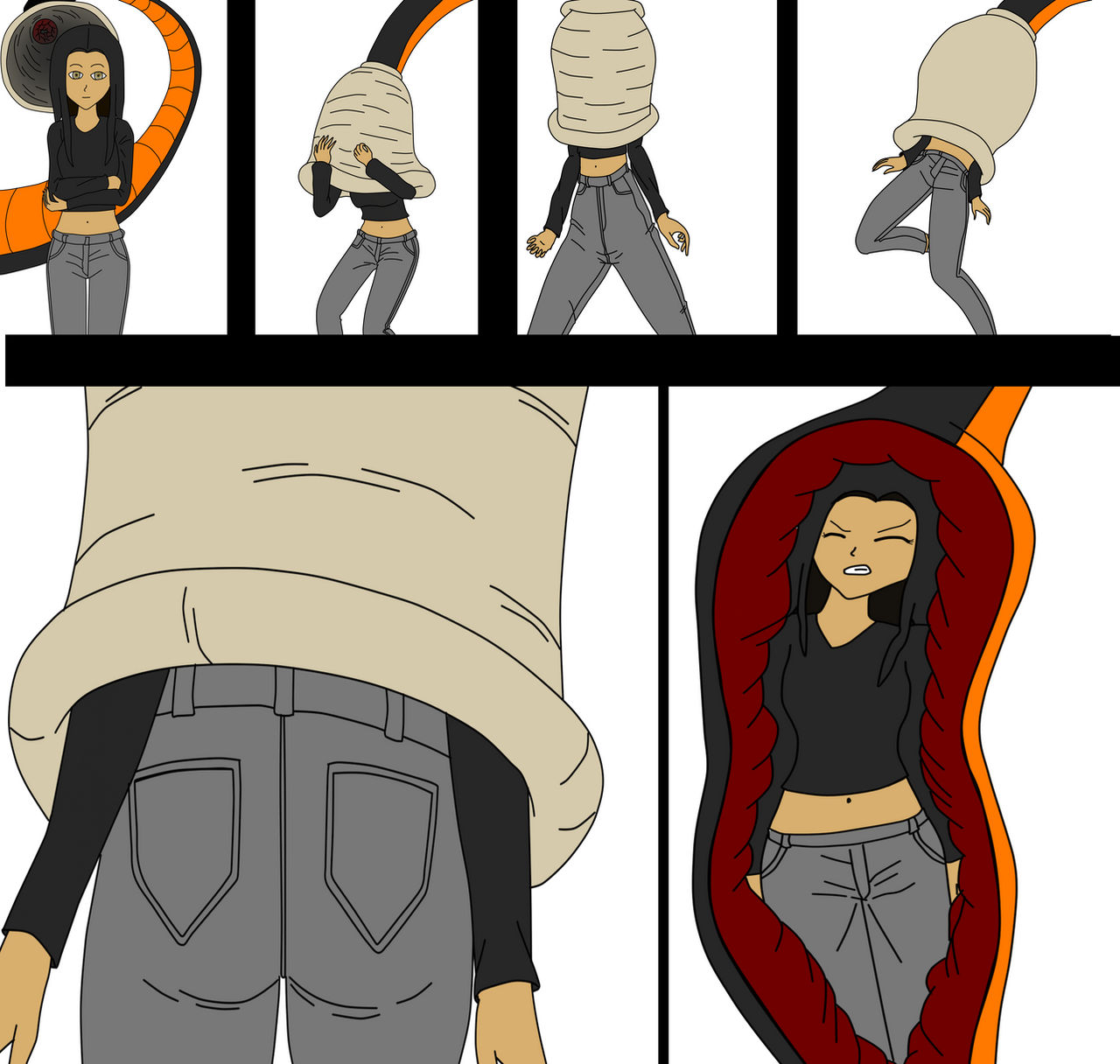 Cell Absorbs Mariana By Death Master1214 On Deviantart