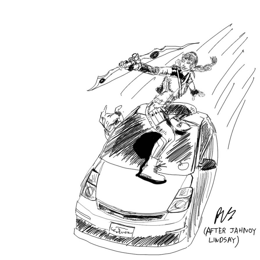 Daily Sketch Challenge 041023 Kate Bishop By Slacknhash On Deviantart