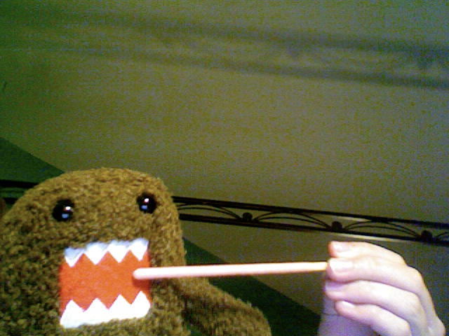 'OM NOM NOM DOMO LUVS POCKY' by CuddlyPolarBear on DeviantArt 'OM NOM NOM DOMO LUVS POCKY' by CuddlyPolarBear on DeviantArt