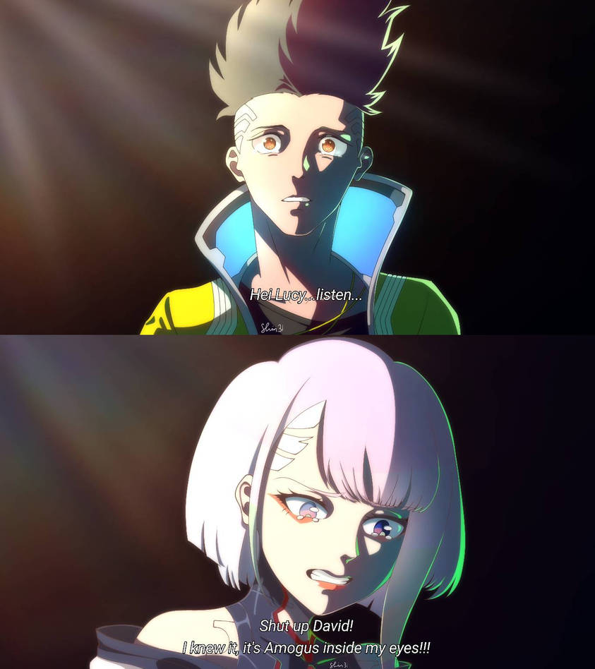 David And Lucy By Shin1331 On Deviantart
