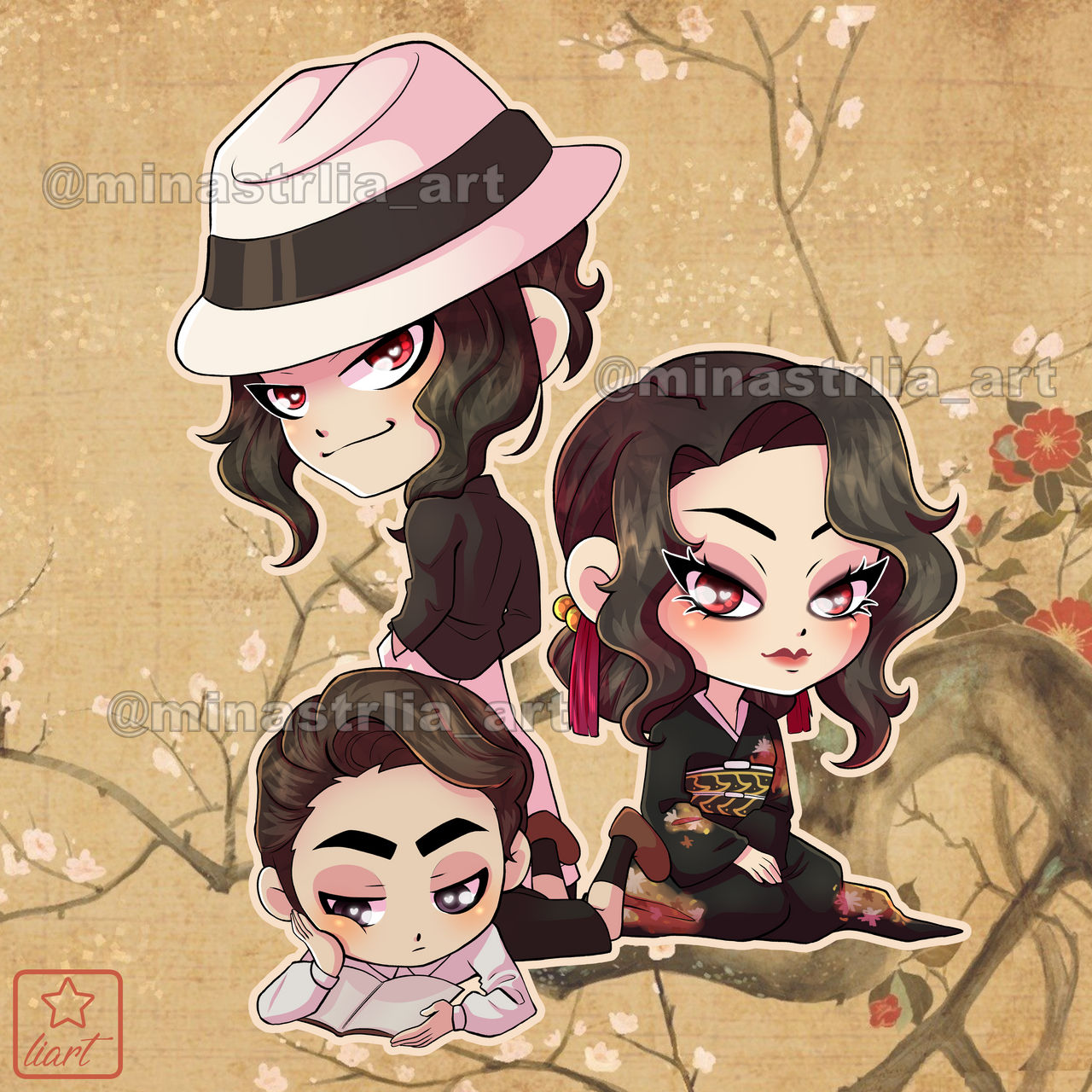 Muzan Chibi By Minastarliart On Deviantart