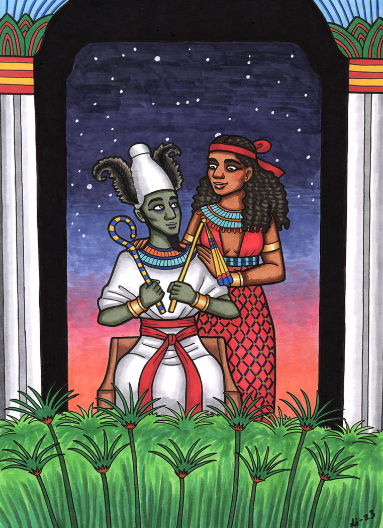Isis And Osiris Part 3 By A Gnosis On Deviantart