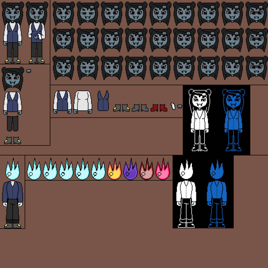 Ne Muffet And Grillby Ref Sheet By Mlganthonygamer On Deviantart