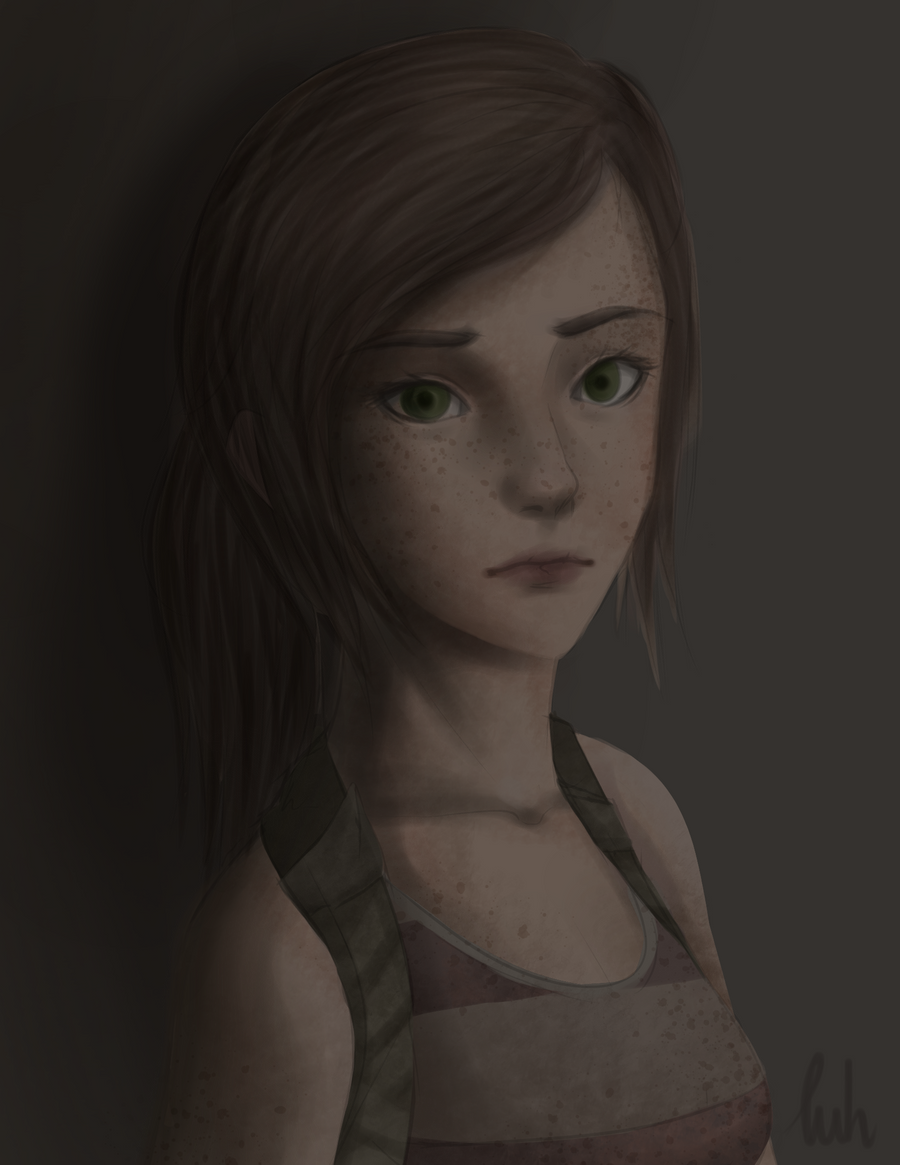Ellie The Last Of Us By Luhuala On Deviantart