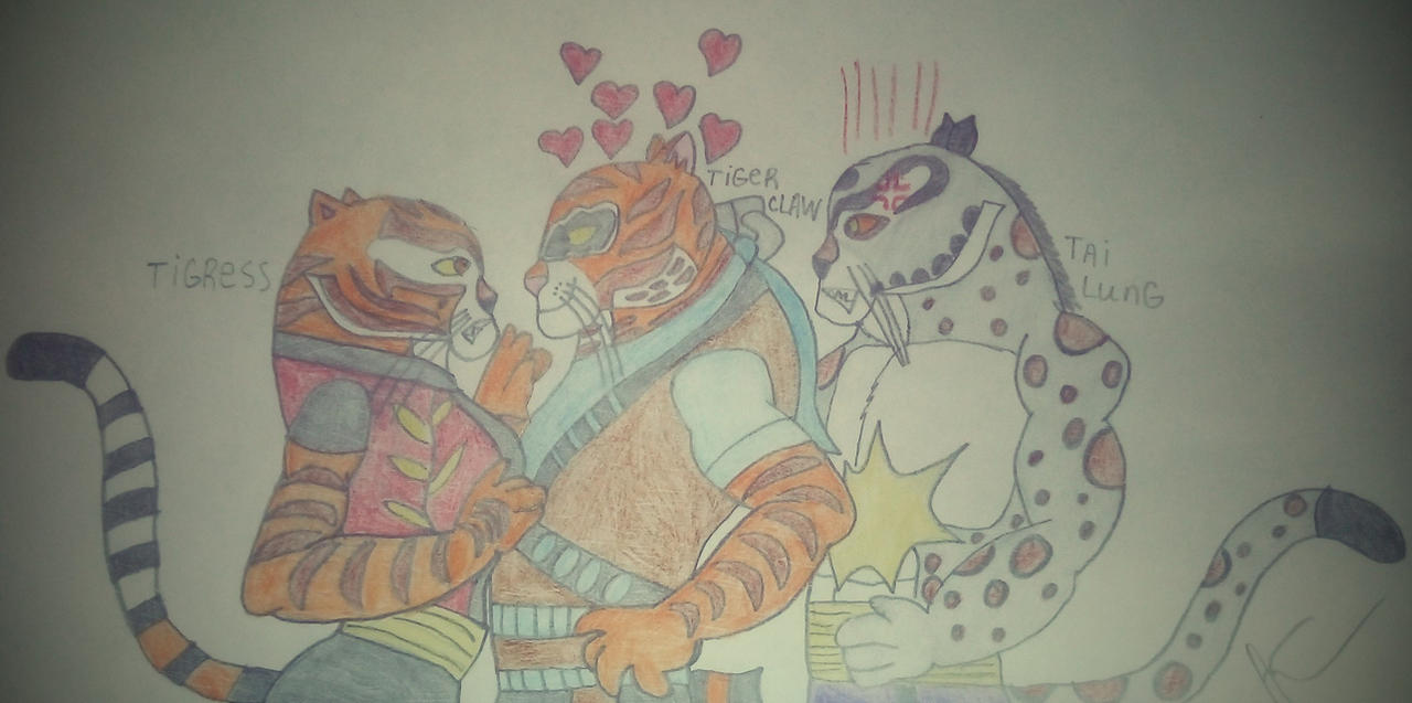 Tigress Tiger Claw And Tai Lung By Alishakraang On Deviantart