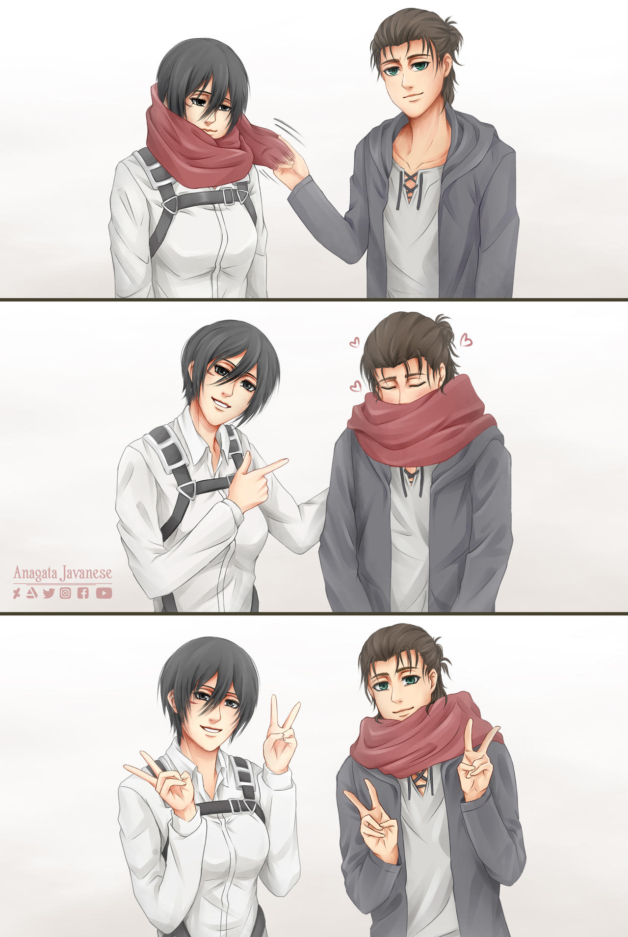 Eremika Aot By Anagatajavanese On Deviantart