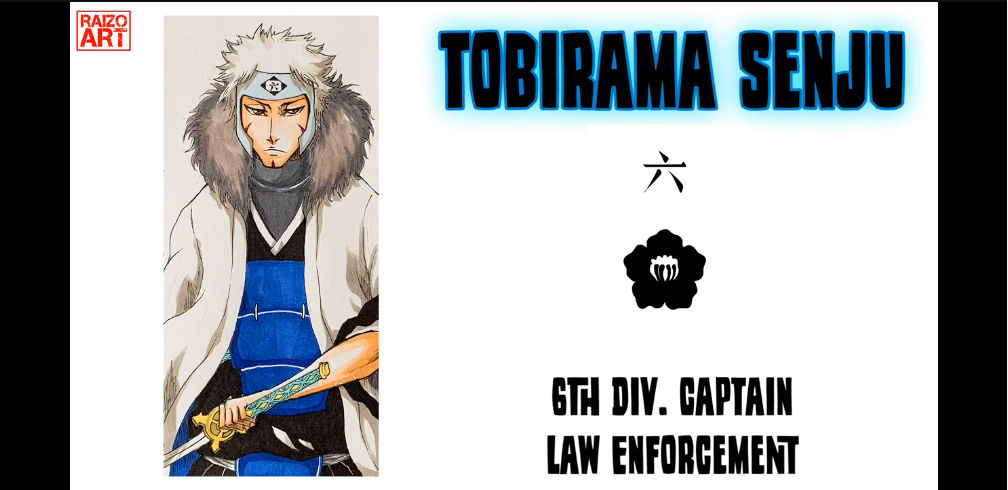 Naruto Characters As Gotei 13 Captains Tobirama By Luismiguelbastidas
