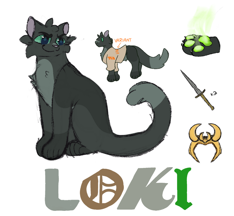 Loki Cat Ref By Scout5567 On Deviantart