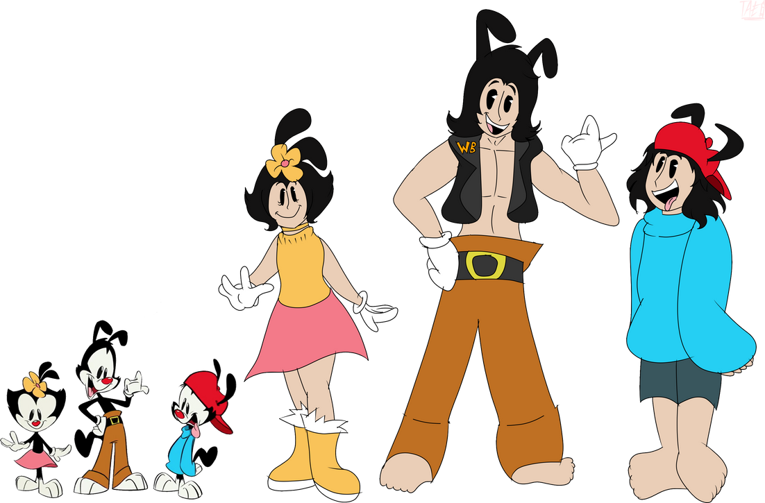 Taes Gijinkas Yakko Wakko And Dot By Theartistentertainer On Deviantart