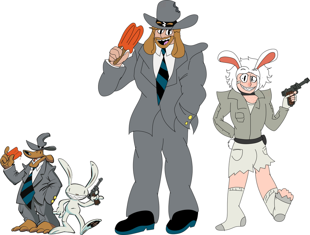 Taes Gijinkas Sam And Max By Theartistentertainer On Deviantart