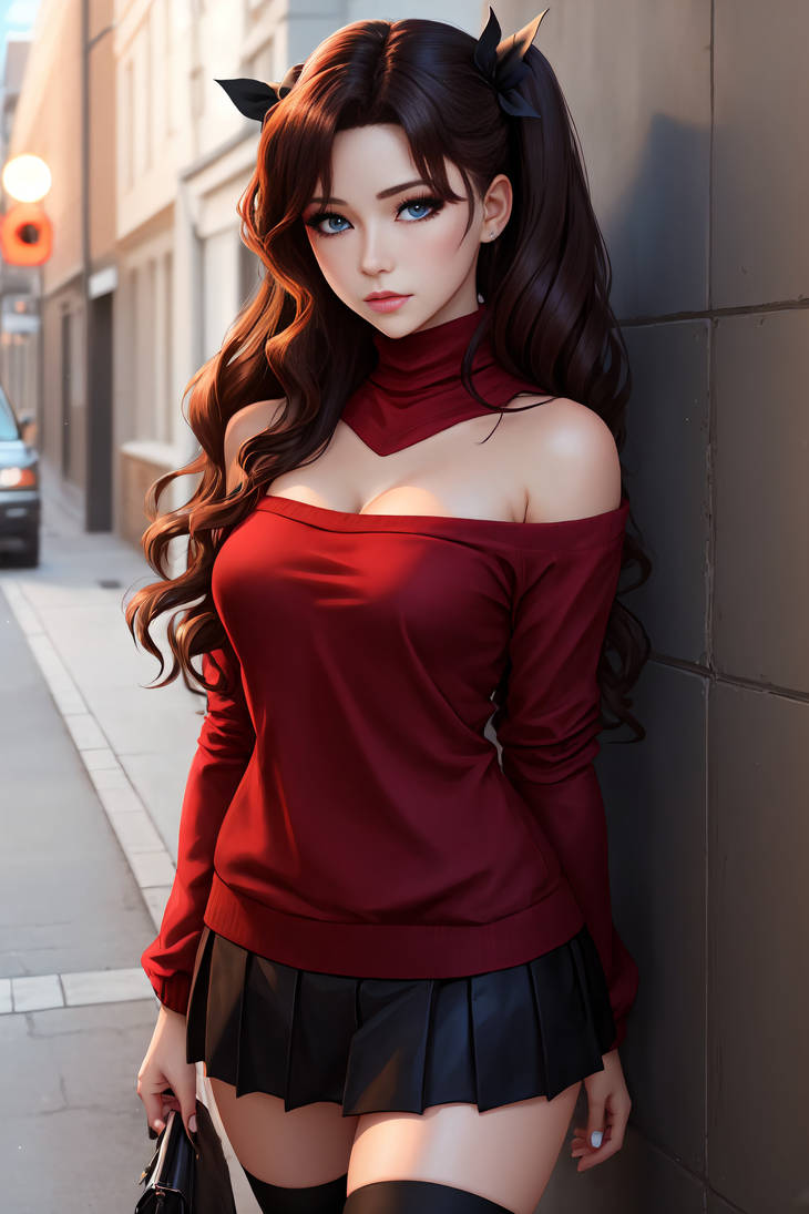 Rin Tohsaka By Ai Samamj On Deviantart