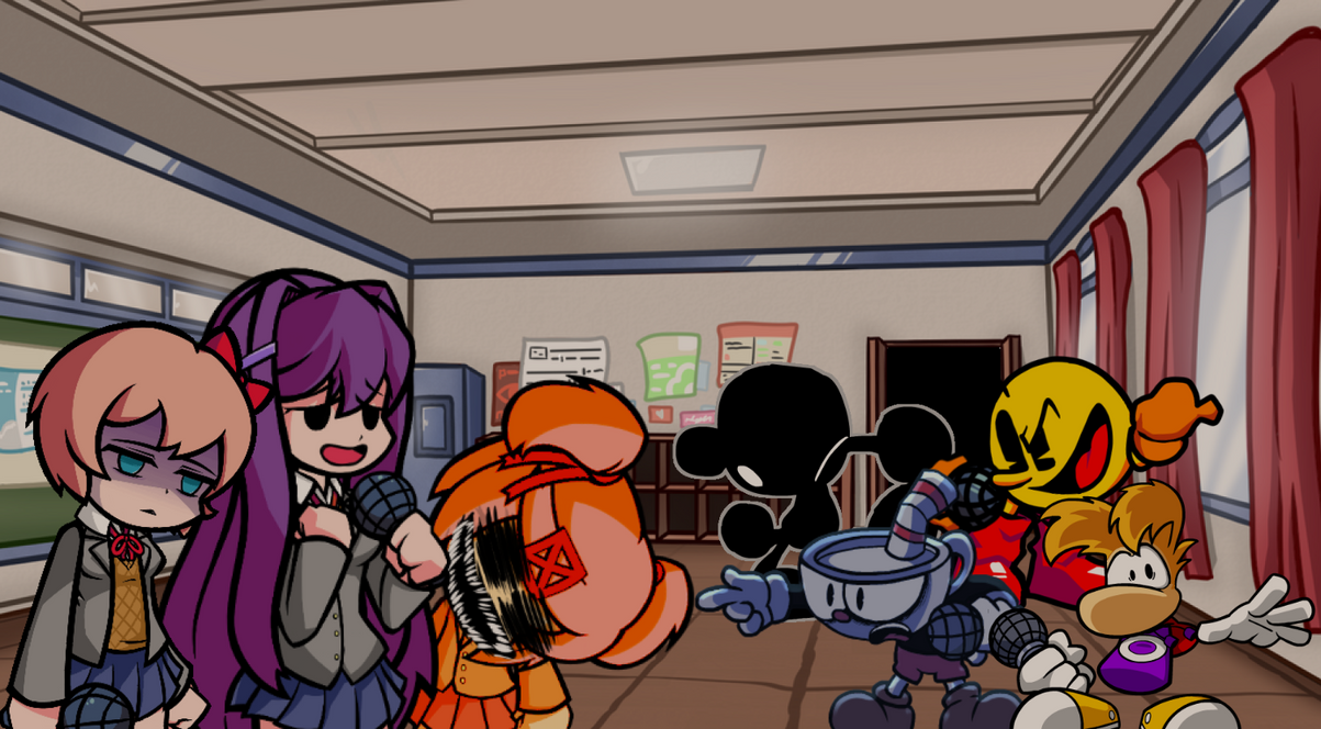 Things Are Getting Dramatic Doki Doki Takeover By Mickmick247 On Deviantart