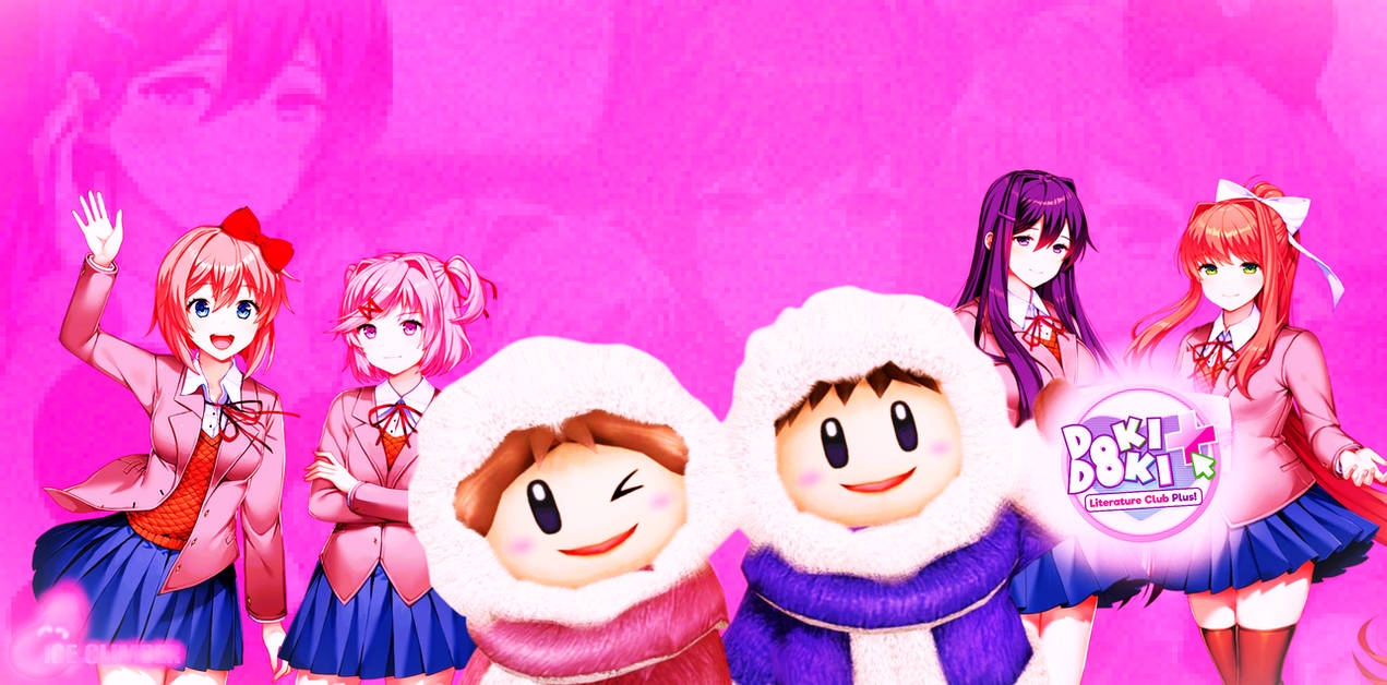 Doki Doki Literature Club Plus W Ice Climber By Mickmick247 On