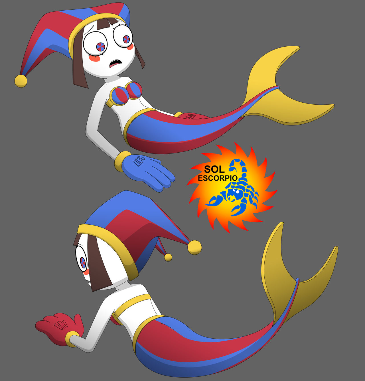 The Amazing Digital Circus-Pomni Mermaid by R4156 on DeviantArt The Amazing Digital Circus-Pomni Mermaid by R4156 on DeviantArt