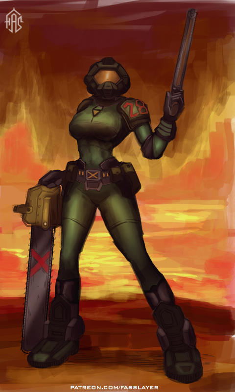 Doom Girl By Fasslayer On Deviantart