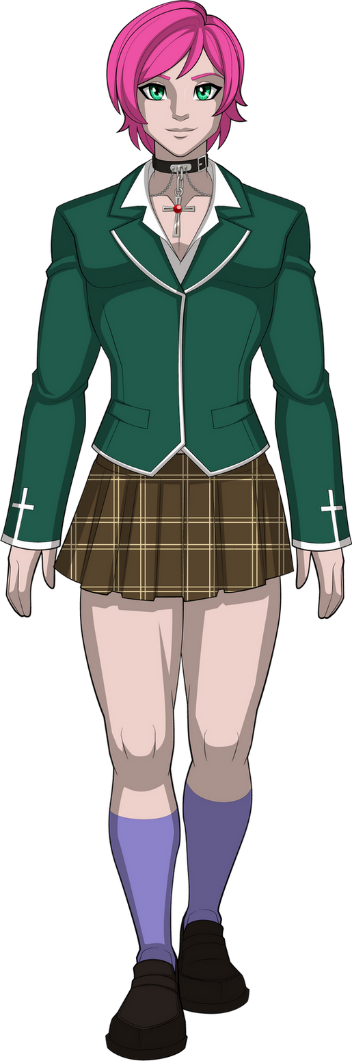 Moka Akashiya Rule 63 By Vertigor On Deviantart