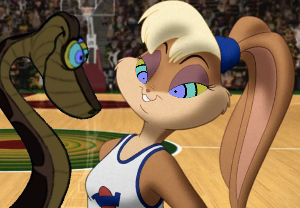 Kaa And Lola Bunny By Marybethemberjoy49 1 On Deviantart