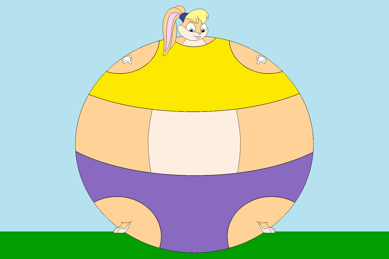 Inflated Lola Bunny By Marybethmaria1423 On Deviantart