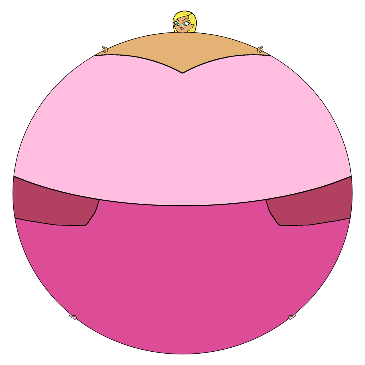 Massively Inflated Dakota Milton By Marybethmaria1423 On Deviantart