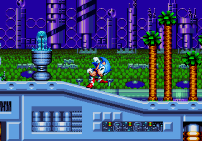 Metallic Madness Zone Good Future Sonic Mania By Wyattthelobster On